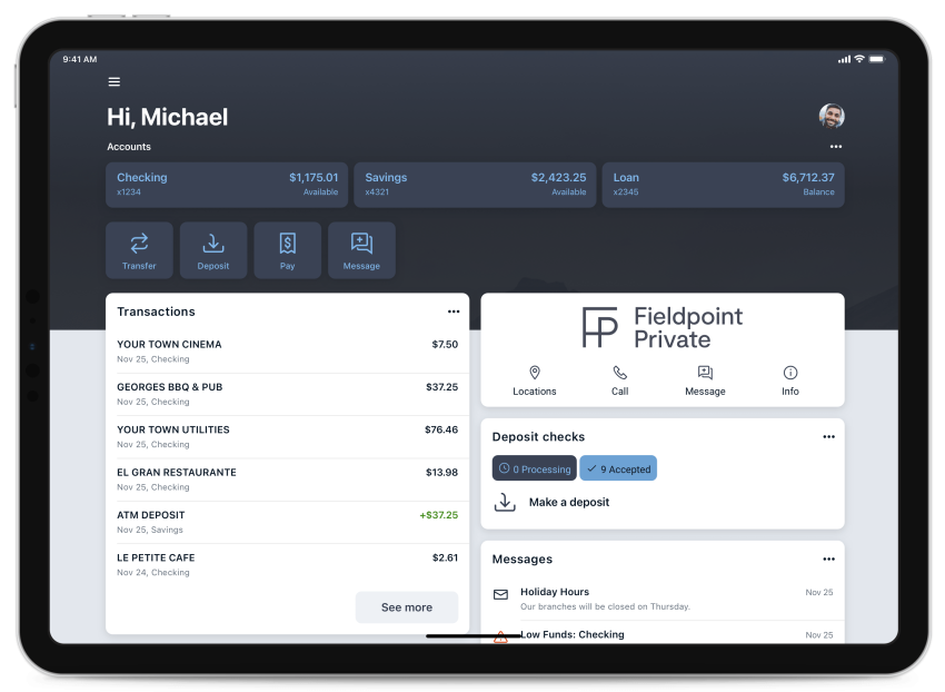 Personal Online Banking
